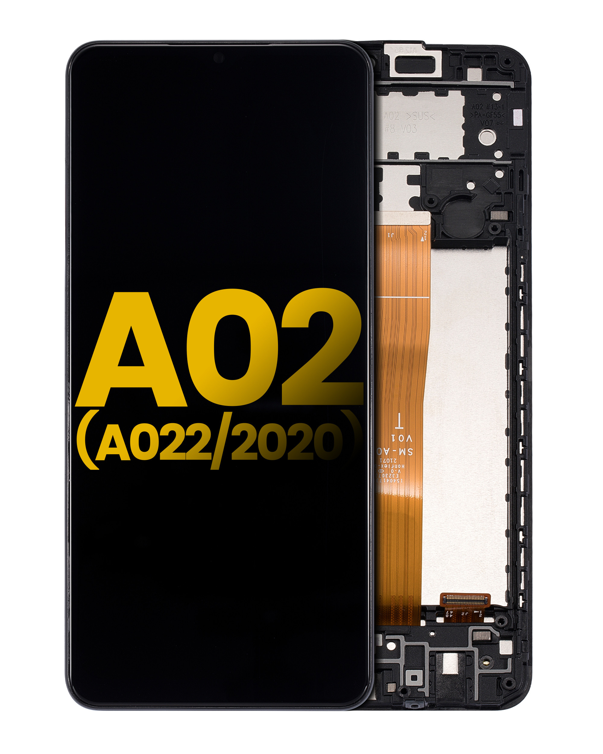 Samsung Galaxy A02 LCD Assembly with Frame